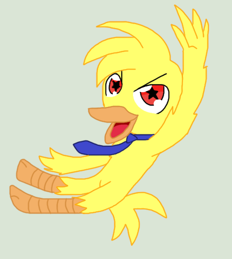 My new OC of FNAF - Nick the Chicken (Chica OC) by SugarPinkWolf on ...