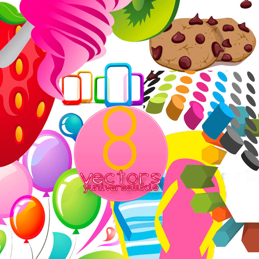 8 Vectors PNG | Pack by iamtotodile on DeviantArt