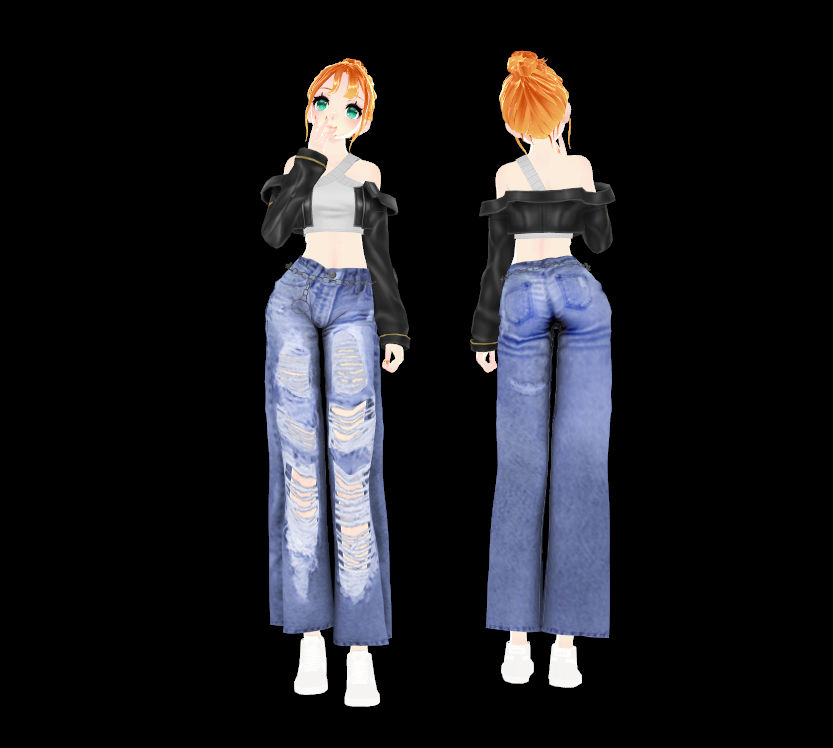 Left Right Mirai inspo [Models DL] by Yunakarra14 on DeviantArt