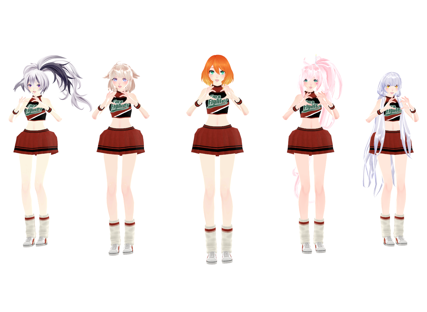 Queencard (Cheerleader Ver) [Pack DL] by Yunakarra14 on DeviantArt