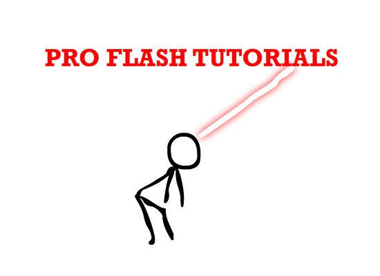 Stick figure shooting a laser at my name :( by ThaFlashAnim8or on ...
