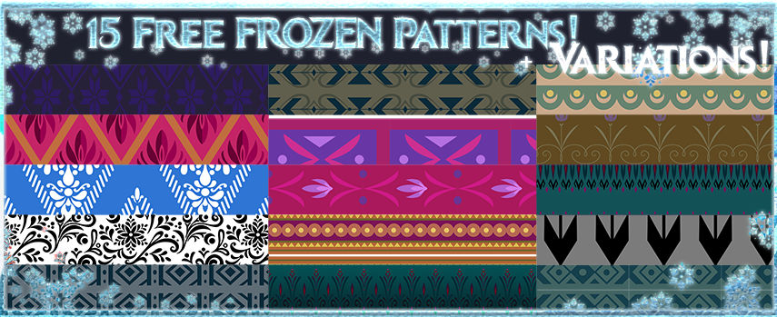 Disney Frozen Patterns by Sakuyamon on DeviantArt