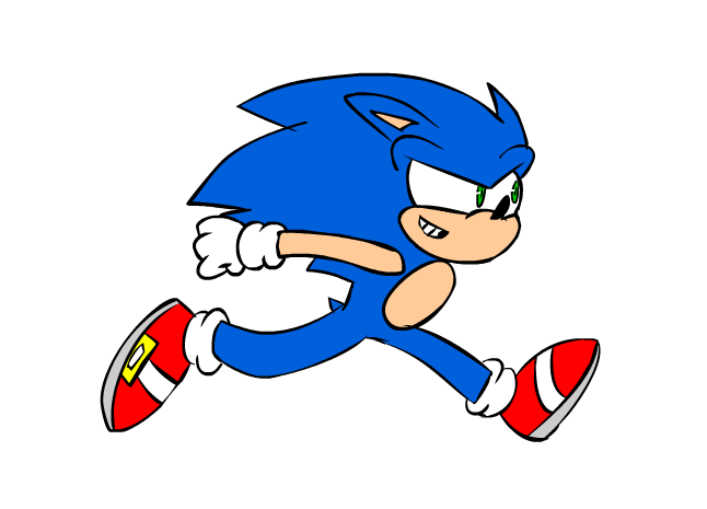 Run run run, Sonic! (Flash Animation) by Dan23234 on DeviantArt