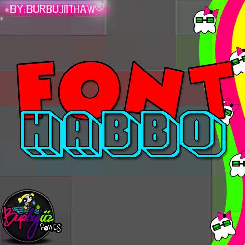 fonts habbo by Burbujiiz on DeviantArt
