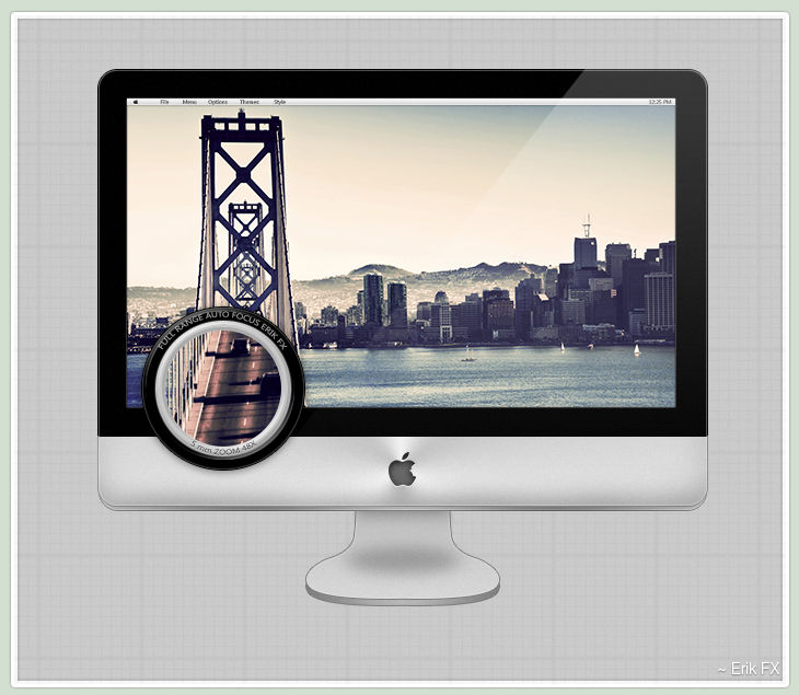 iMac Template [iSteve] by ErikFX on DeviantArt