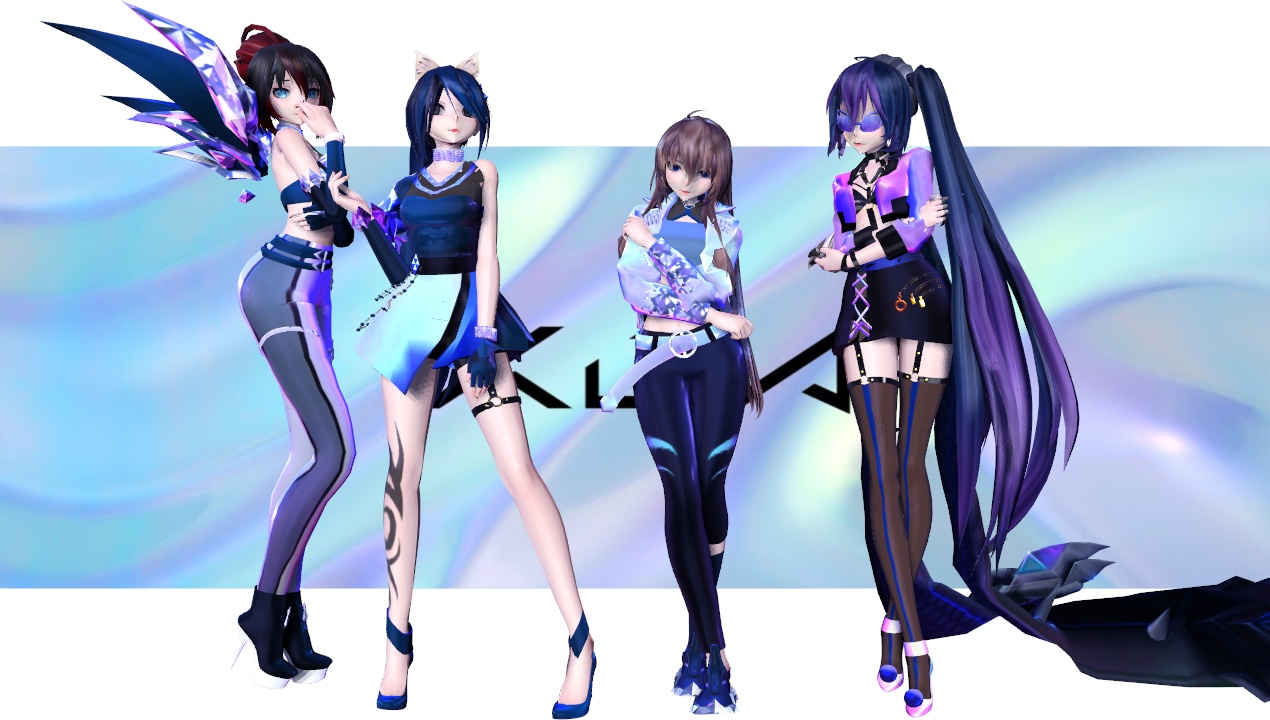 kda Models UPDATED by SHINOxNORA on DeviantArt