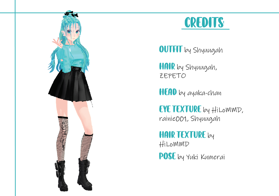 TDA E-girl Style Miku Model DL by SHINOxNORA on DeviantArt