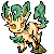 Pixel Leafeon by SplashianioOfficial on DeviantArt
