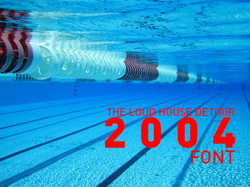 2004 The Loud House Detour Font by AndreiDogaruAugus1 on DeviantArt