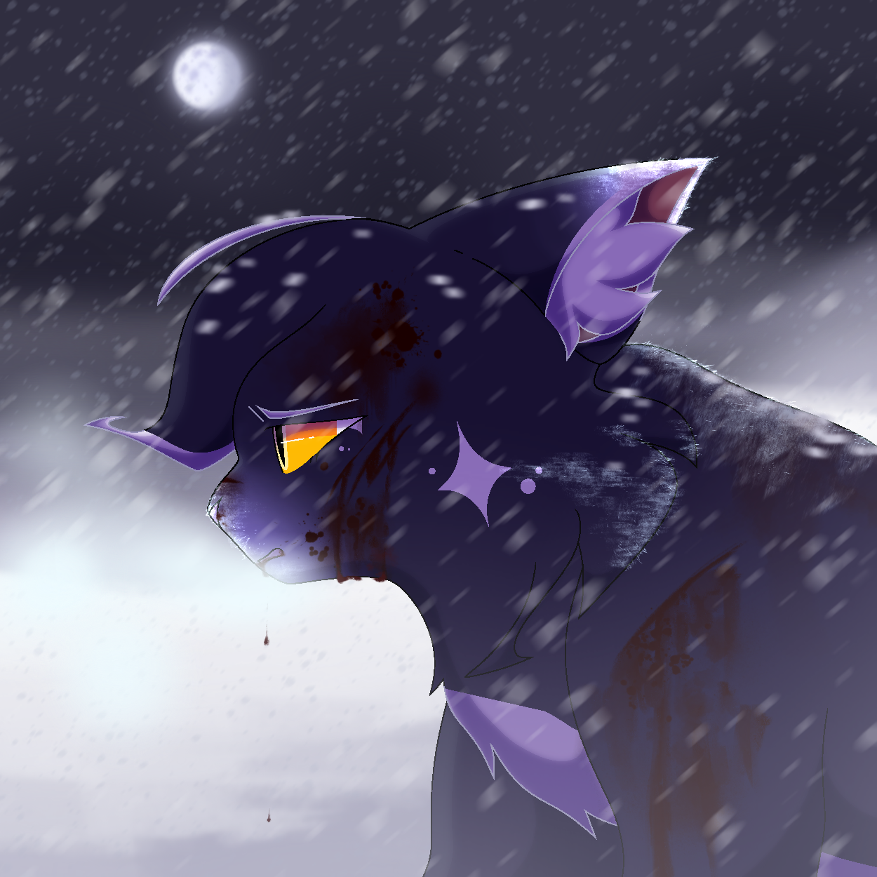 Goretober 30: Frostbitten (BLOOD WARNING) by Morningwaters on DeviantArt