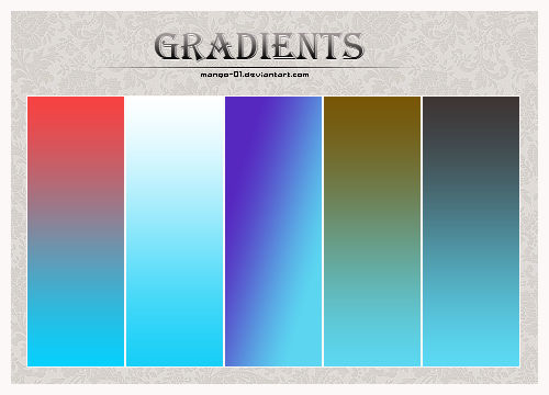Gradients - 2 by ManGo-01 on DeviantArt