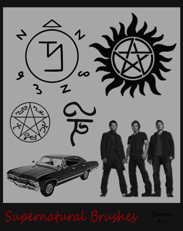 Supernatural Brushes by Blumeblue on DeviantArt