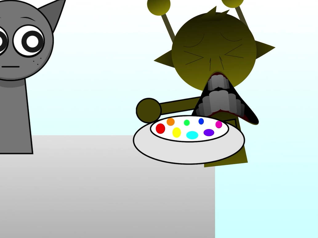 Have a bowl Mr Squidward! (Sprunki) by AussieLilyReturns on DeviantArt