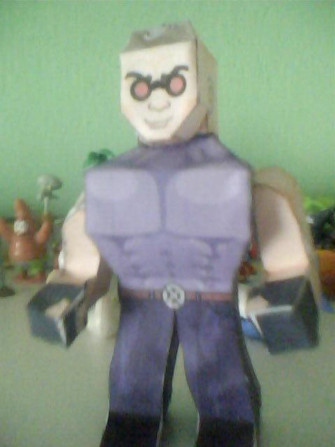 Paper Toy Strong Guy by locoterza on DeviantArt