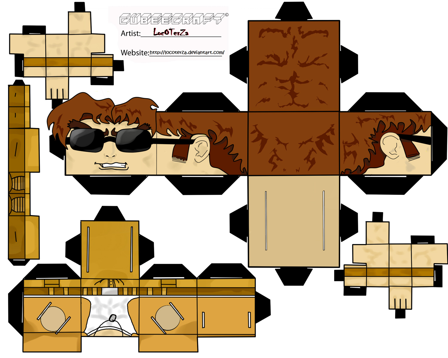 Tarma Roving Cubeecraft by locoterza on DeviantArt