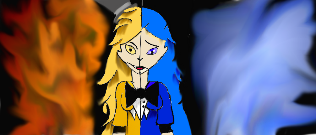 bill cipher as female by wolf-sans-girl777 on DeviantArt