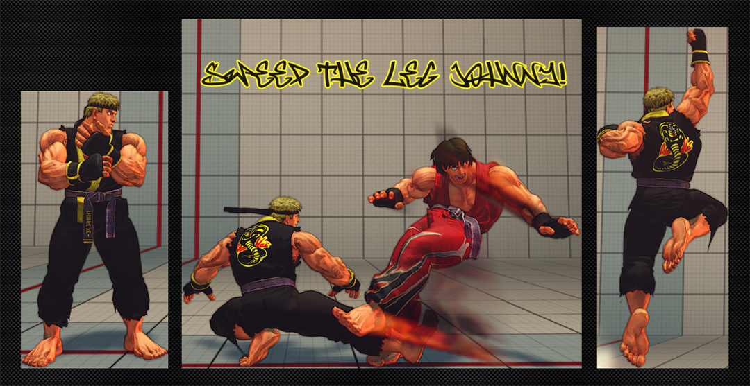 SFIV Skin - Cobra Kai Ryu by Nazraen on DeviantArt