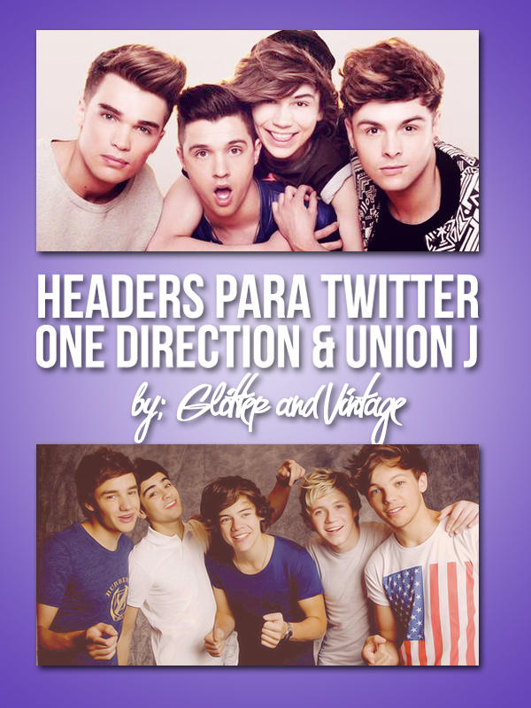 Headers Union J // One Direction by TGlitterandVintage on DeviantArt