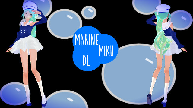 :: mmd vocaloid :: 45+ watcher gift - marine miku by atoswirl on DeviantArt