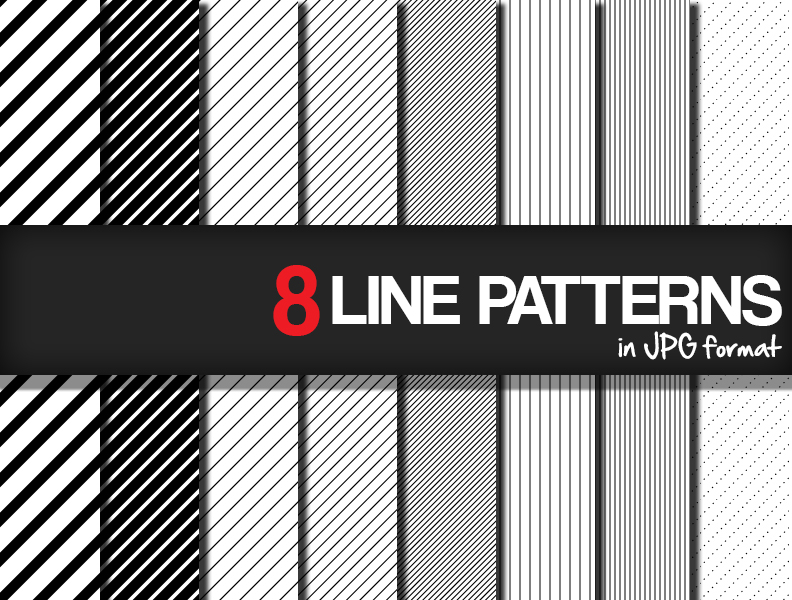 8 Line Patterns by radiotango on DeviantArt