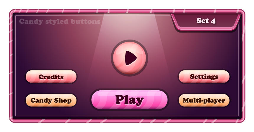 Vector glossy candy buttons by Bhanusrikanth on DeviantArt