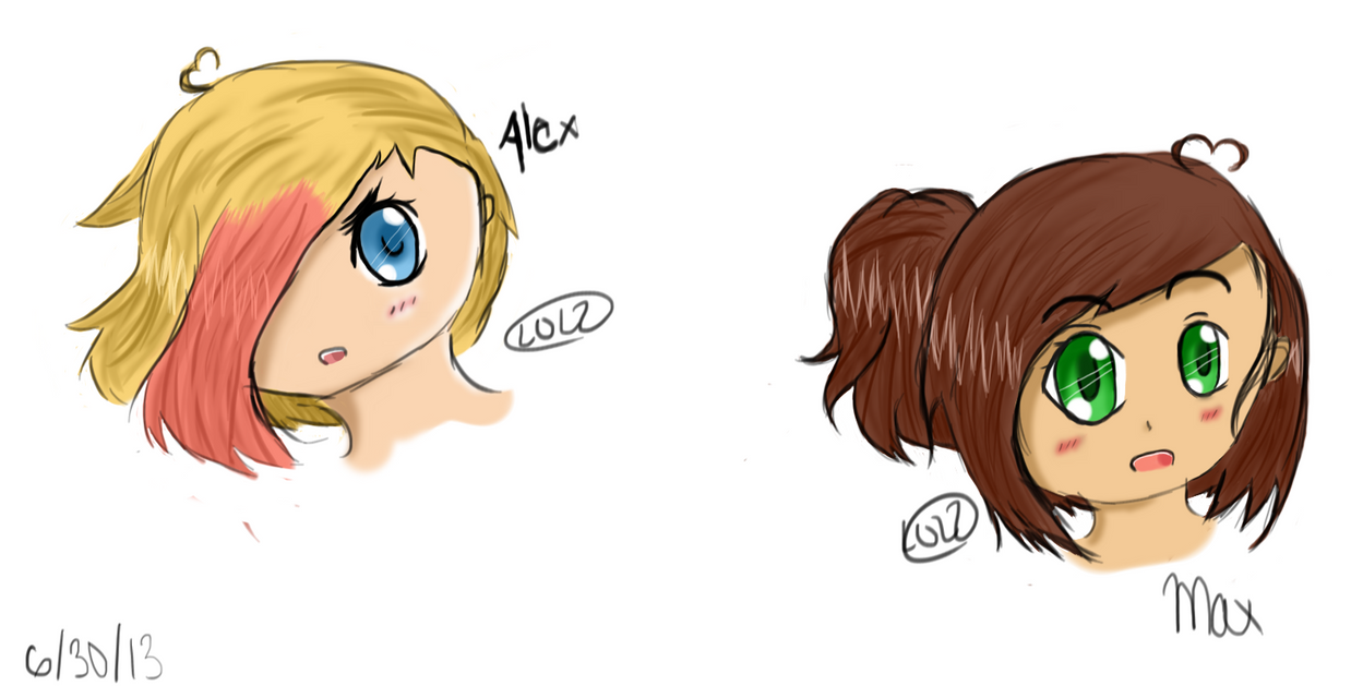 Alex And Max (colored) by lollipopzero on DeviantArt