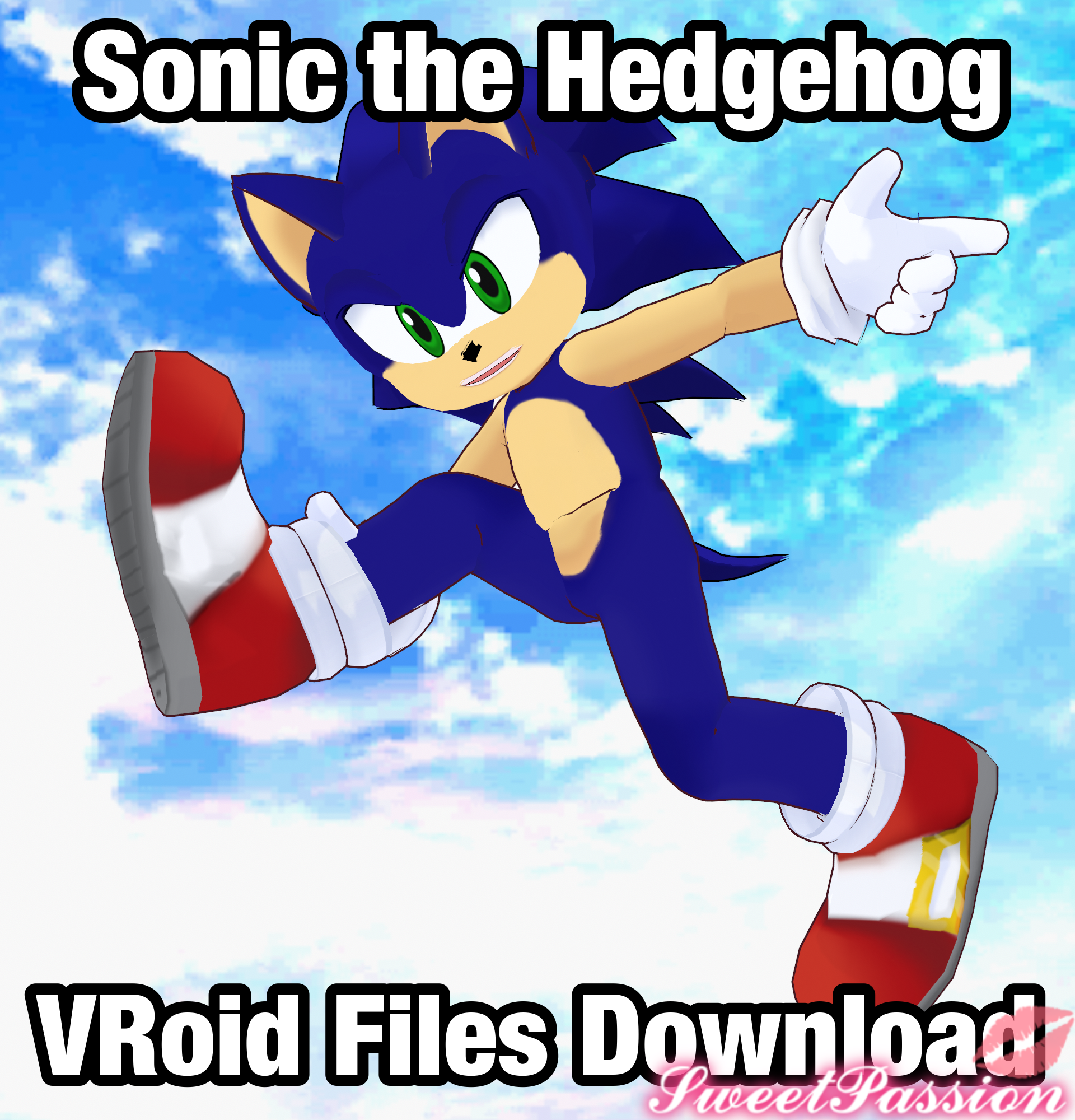.:Sonic The Hedgehog VRoid Pack DL:. by XSweetPassionX on DeviantArt
