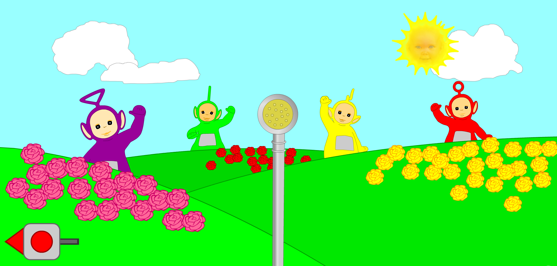 Teletubbies PBS Kids Website Flash Game - Bye-bye by Barneythefan678 on ...