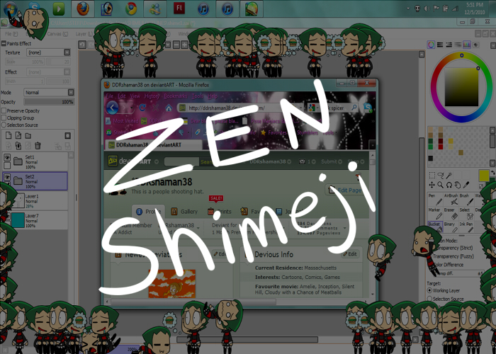 Zen Shimeji by DDRshaman38 on DeviantArt
