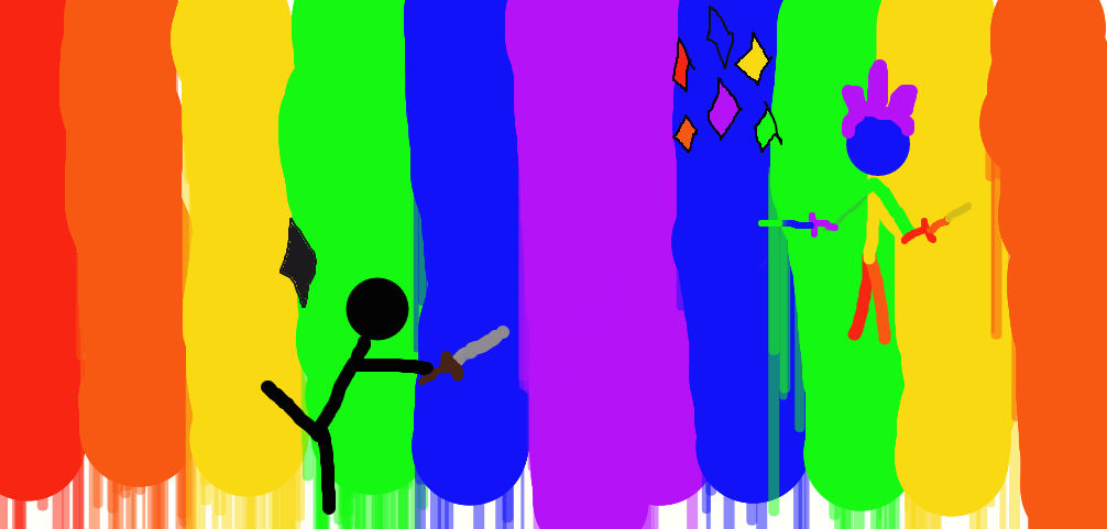 Attack On Rainbow by DrawnInBlack on DeviantArt