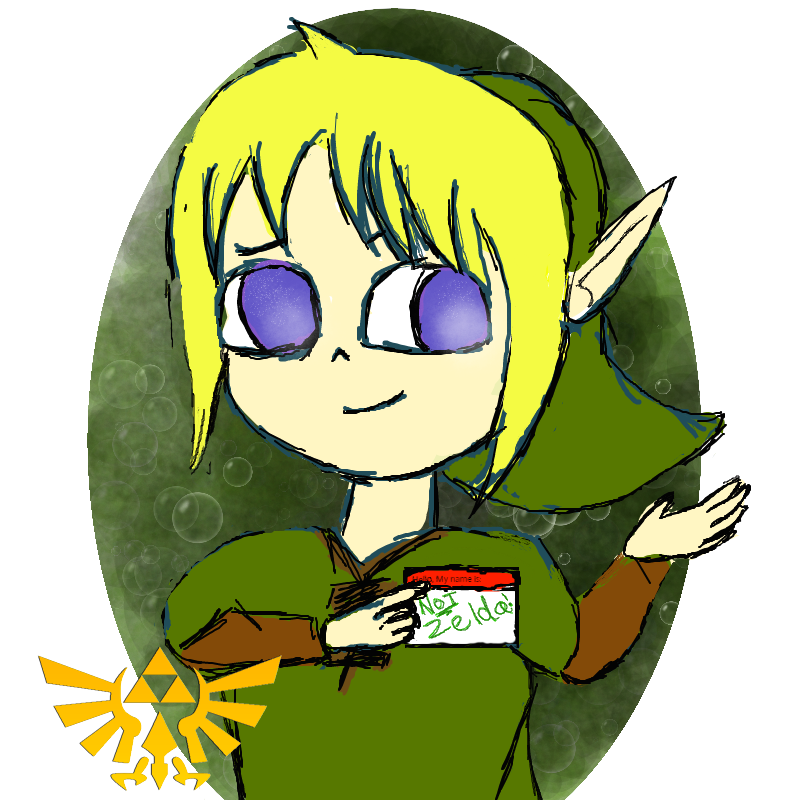The Legend Of Zelda ~ Not Zelda! by singrmojomay on DeviantArt