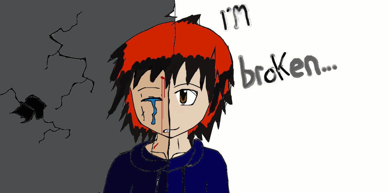 sad anime boy by schleic on DeviantArt