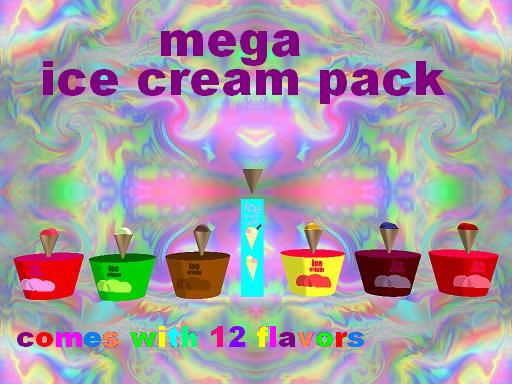 MMD mega ice cream pack by bawicho on DeviantArt