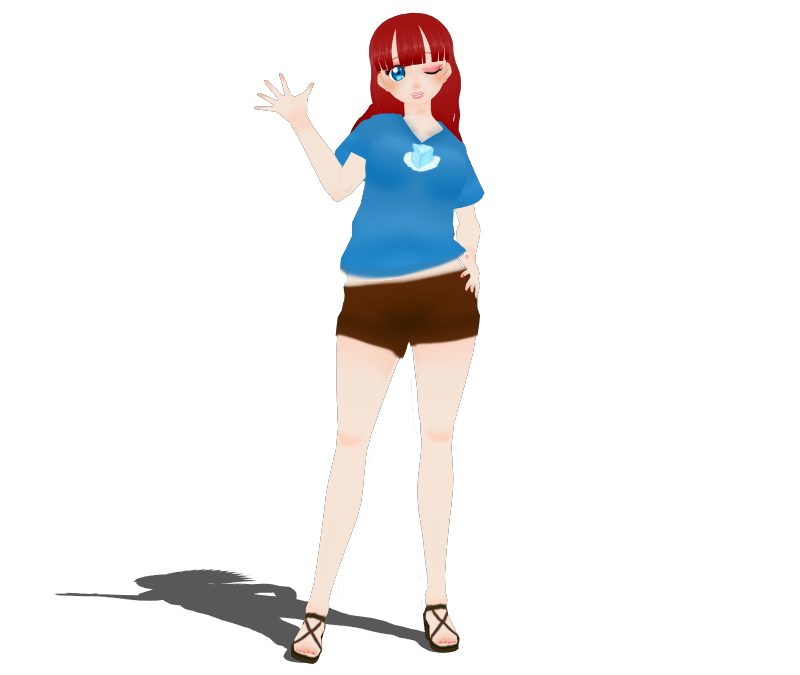 Scarlett Model for MMD by flexiblepeople on DeviantArt