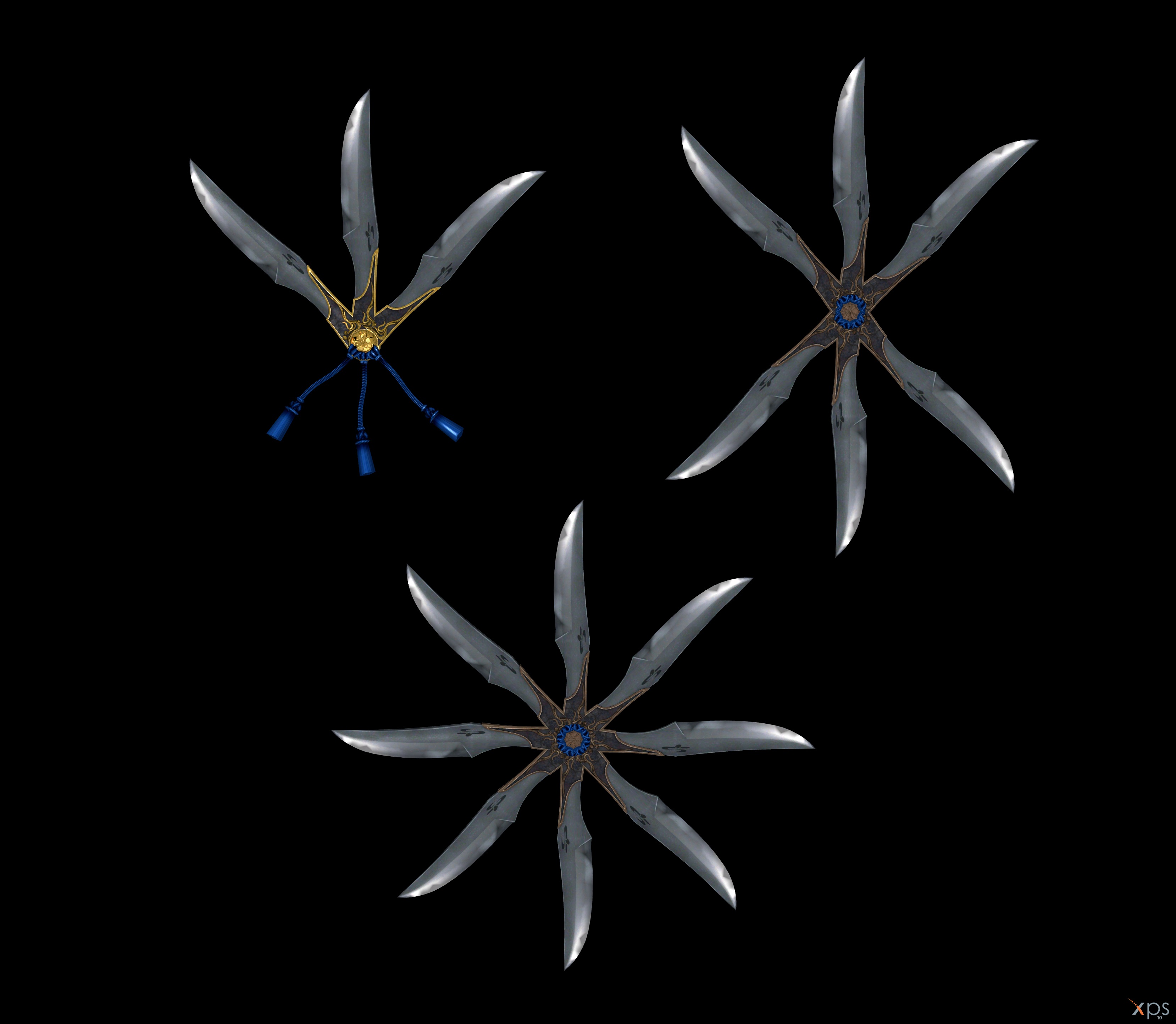 NG3RE - Kasumi Windmill Shuriken Pack by IshikaHiruma on DeviantArt