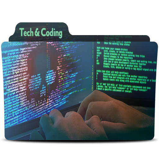 Tech and Coding Folder Icon by Abdullah3Afify on DeviantArt