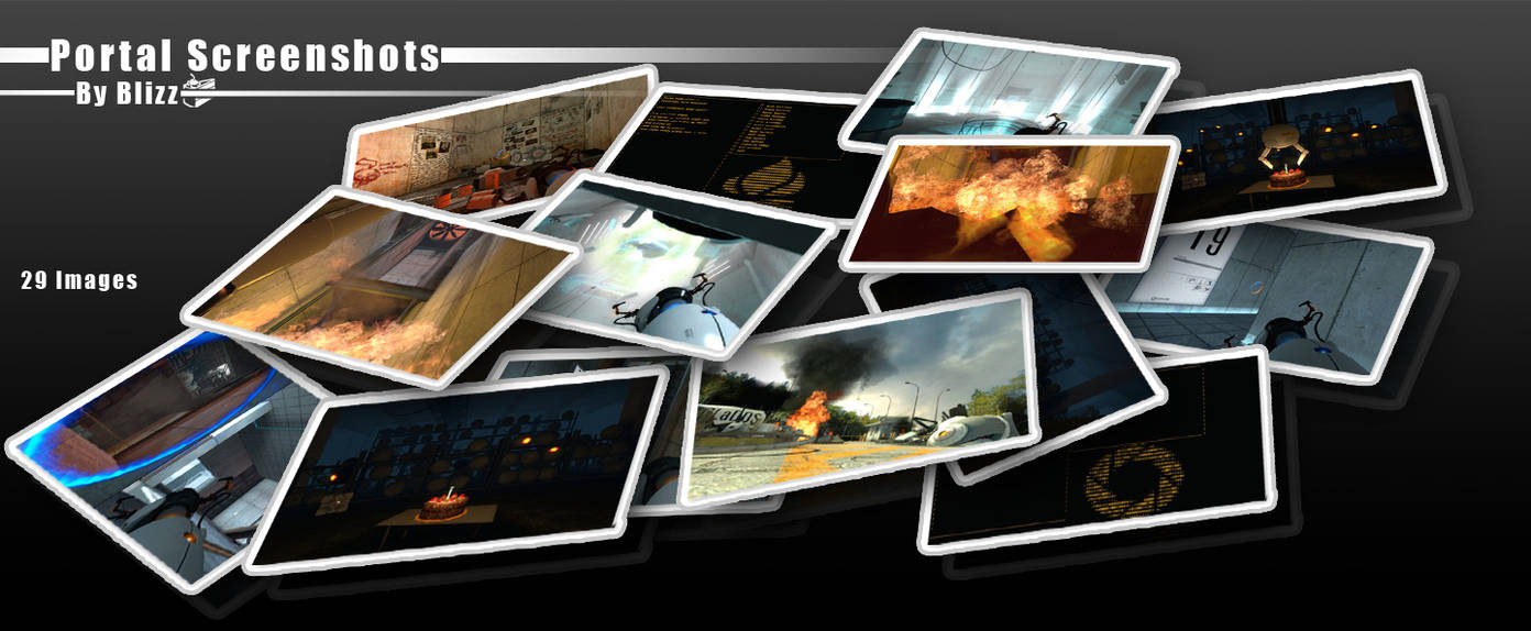 portal screenshots by Blizard72 on DeviantArt