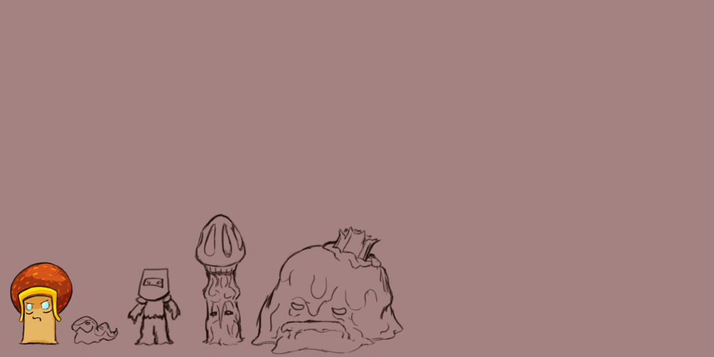 For real, the fungal sprites WIP by ProjectSponge on DeviantArt