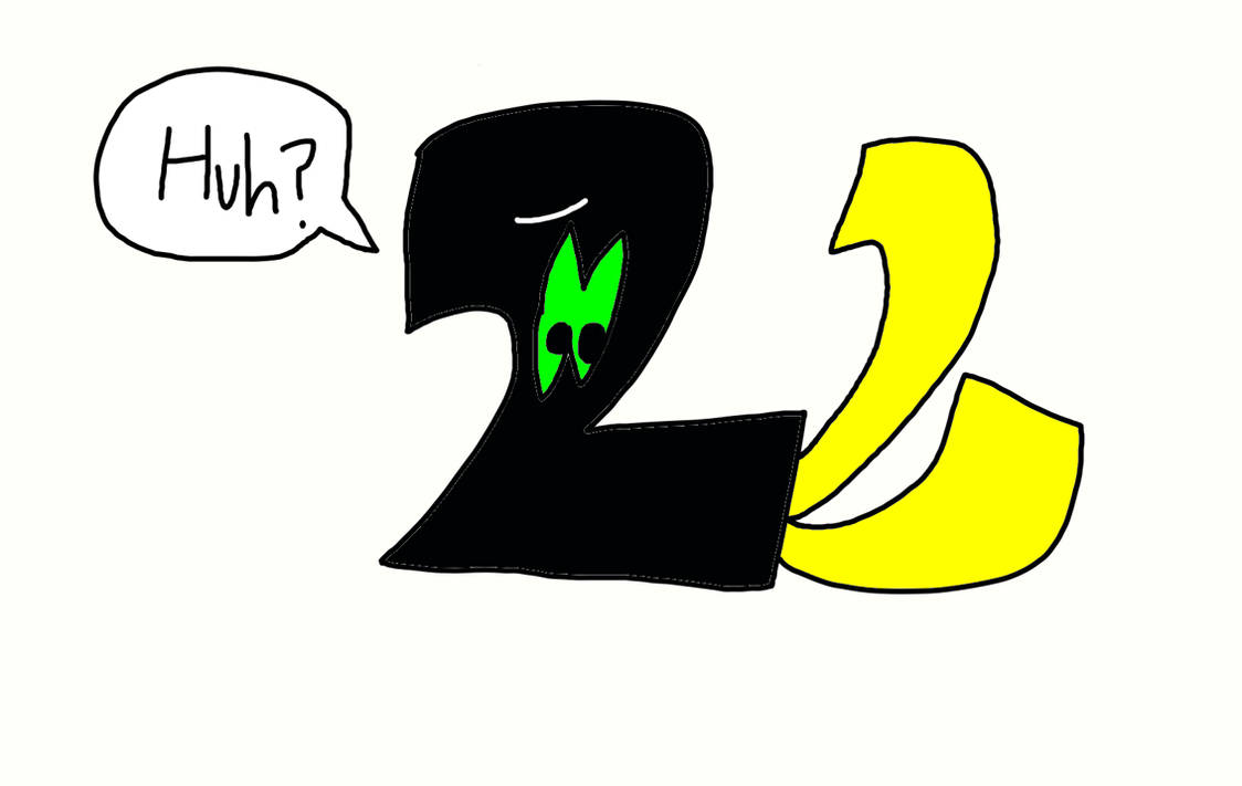 Abstract Number 2 with 2 Tails by ReshaRajesh on DeviantArt