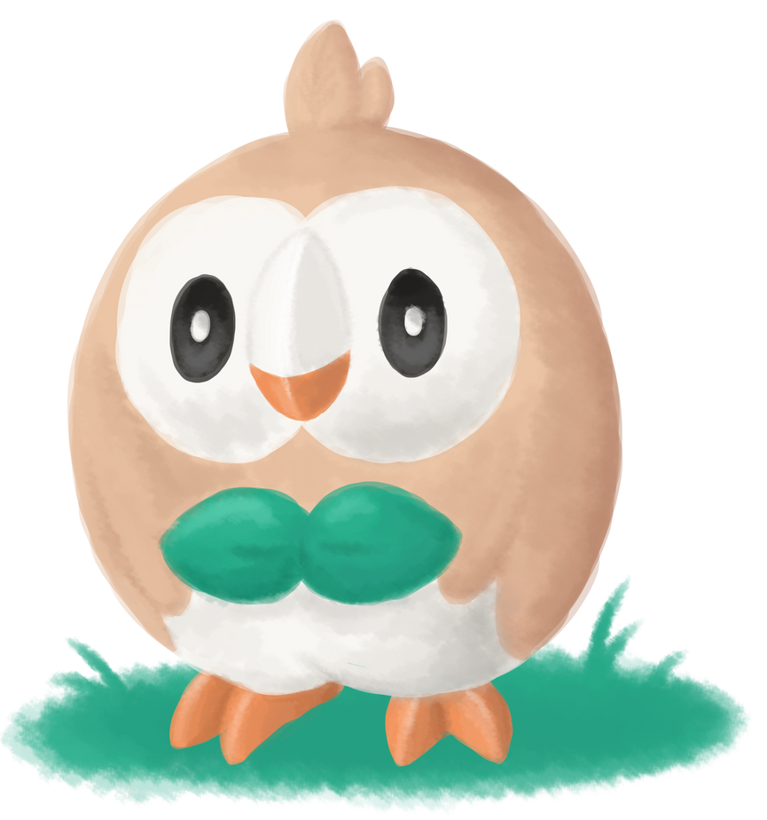Rowlet by GRlFFlN on DeviantArt