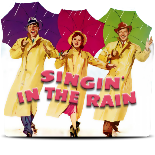 Singin' in the Rain Folder Icon by GalahadArtworks on DeviantArt