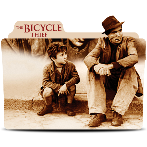 The Bicycle Thief Folder Icon by GalahadArtworks on DeviantArt