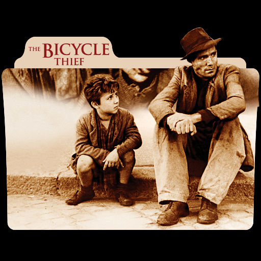 The Bicycle Thief Folder Icon by GalahadArtworks on DeviantArt