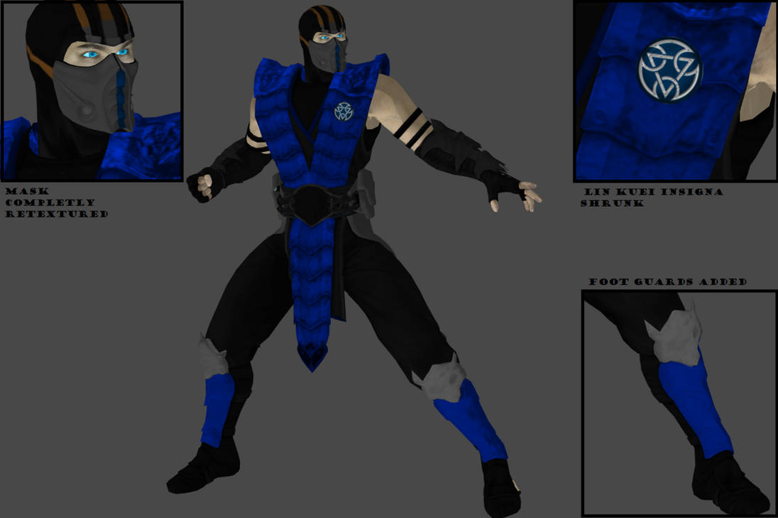 Sub-Zero (MKX outfits V 2.0) by TexPool on DeviantArt
