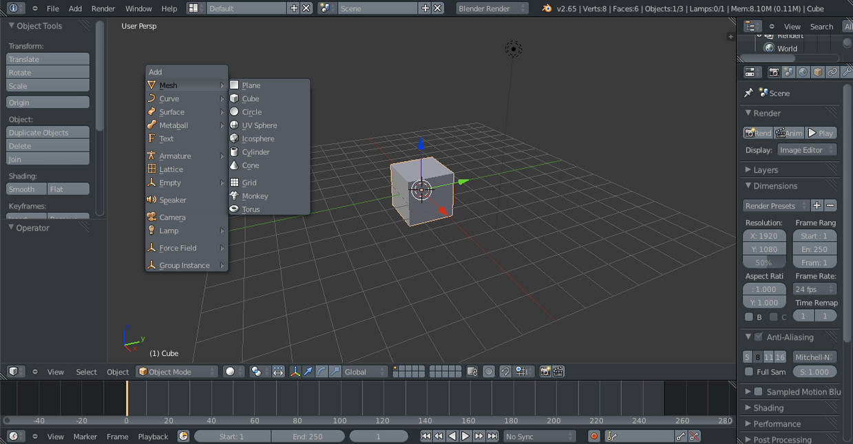 Blender theme by s6334 on DeviantArt