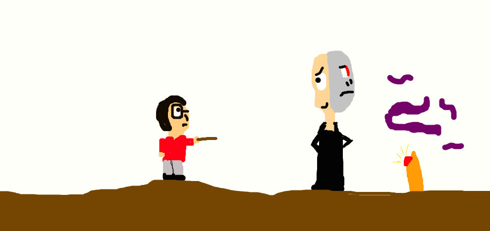 Harry Potter VS Quirrel-Voldemort by KirbyGamer244 on DeviantArt