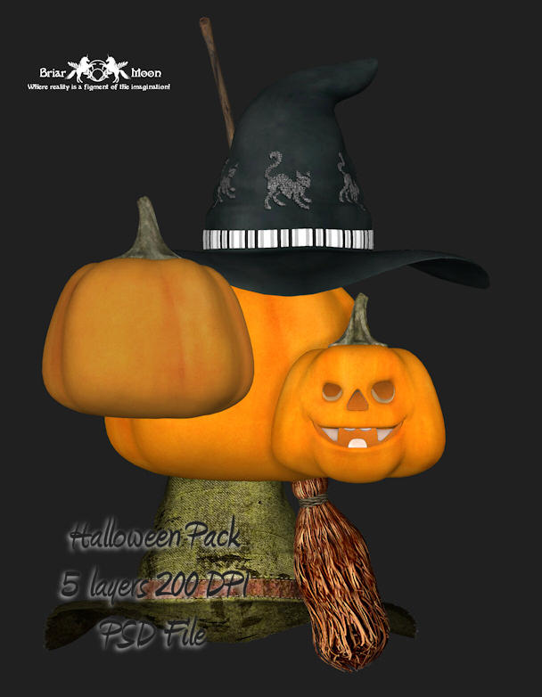 Halloween PSD Pack by briarmoon-stock on DeviantArt
