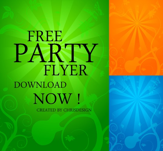 Party Flyer Templates For Word