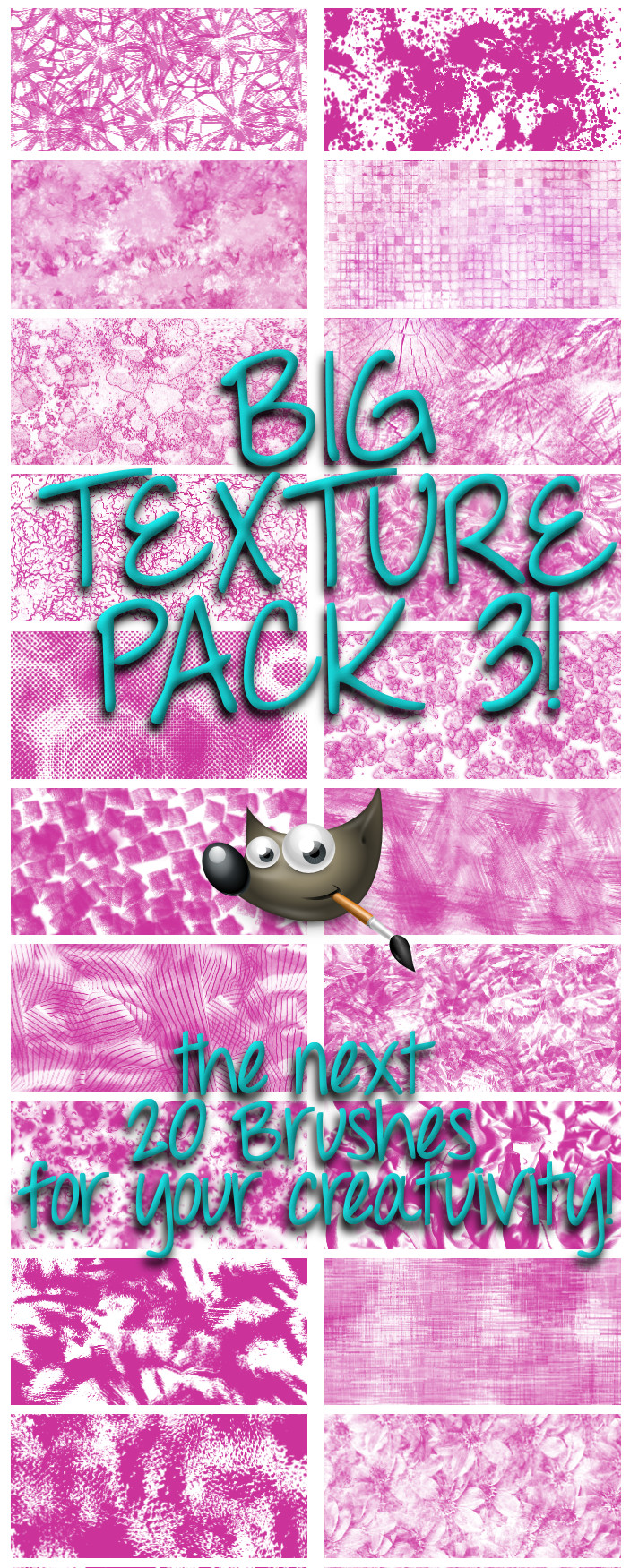 GIMP-Texture-Brush-Set 3 by Chrisdesign on DeviantArt