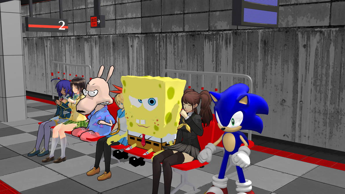 (MMD DL) Persona 5 - Title Screen Map by NickJetixFan05 on DeviantArt